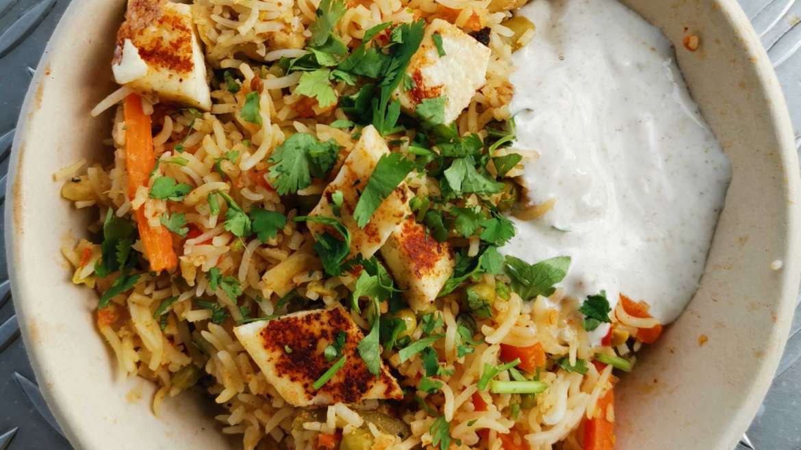 Biryani légumes Végétarien – Mumbaï Street Food